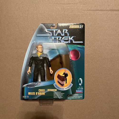 Star Trek Chief Miles O'Brien Deep Space 9 Warp Factor 2 Playmates 1998 ...