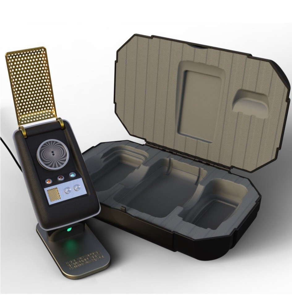 The Wand Company Star Trek TOS Bluetooth Communicator NEW IN BOX *RARE ...