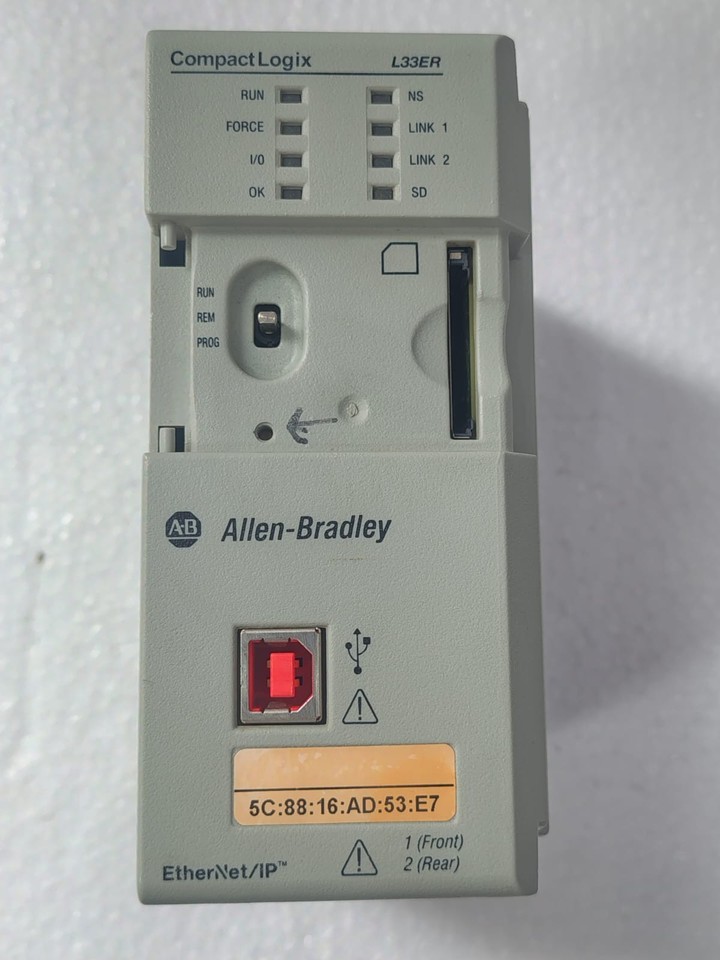 Allen-Bradley 1769-L33ER /A CompactLogix 2MB Enet Controller Sell For ...
