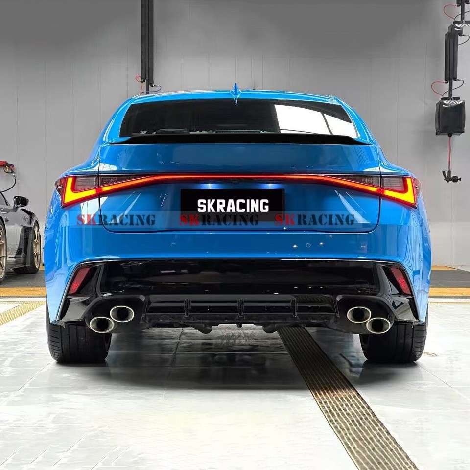2021-2024 Lexus IS300 IS350 IS500 Rear Trunk Spoiler Wing Glossy Black ...