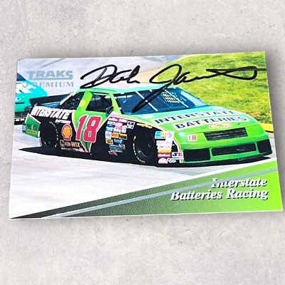 Dale Jarrett #18 VINTAGE autographed NASCAR HOFer LEGEND card 1994 ...