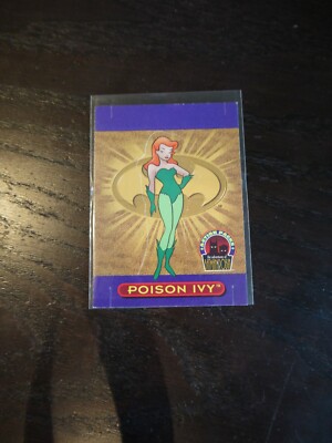The Adventures of Batman and Robin Pop-out Card. #P8 Poison Ivy | eBay