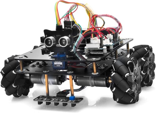 Omni-Directional Remote-Controlled Robot Car Kit - Complete DIY STEM ...