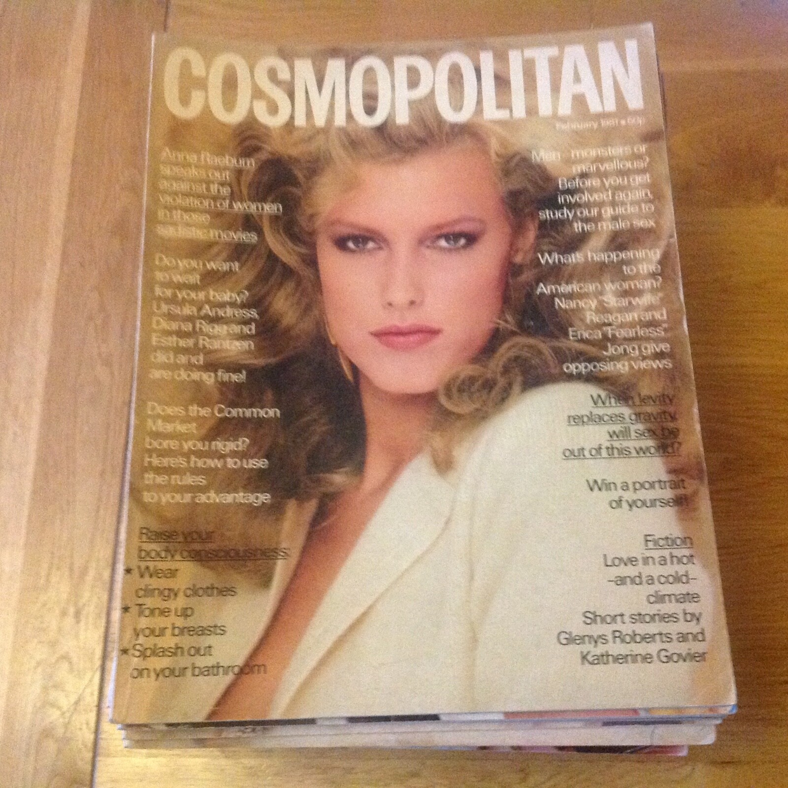 UK Cosmopolitan magazine February 1981 Diana Rigg Carrie | eBay