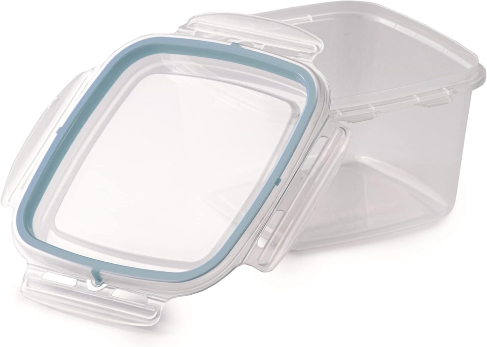 - Set 3 Contenitori per Alimenti 1L Trasparenti, Coperchio Salva ...