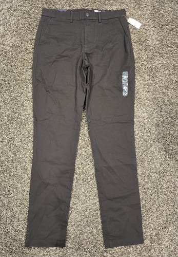 GAP Flex Men's Size 32 x 34 Brown Khaki Slim Dress Pants NWT | eBay