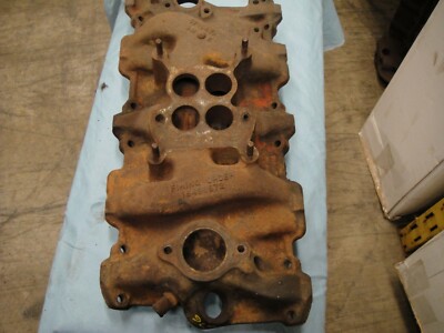 1956 Corvette Intake Manifold 3735448 Dated H-9-56 | eBay