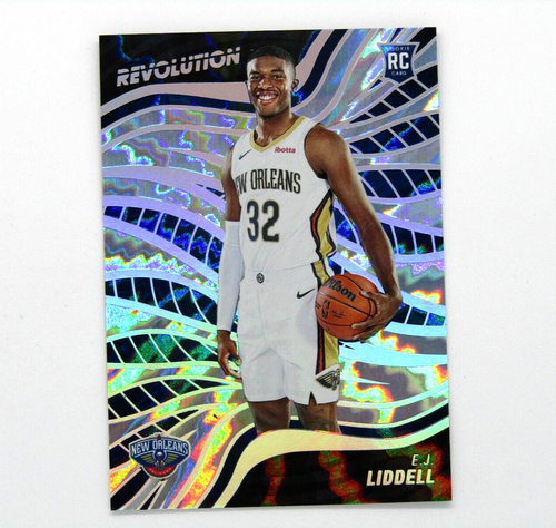 2022-23 Panini Revolution EJ Liddell Rookies Sunburst /75 Rookie RC 130 ...