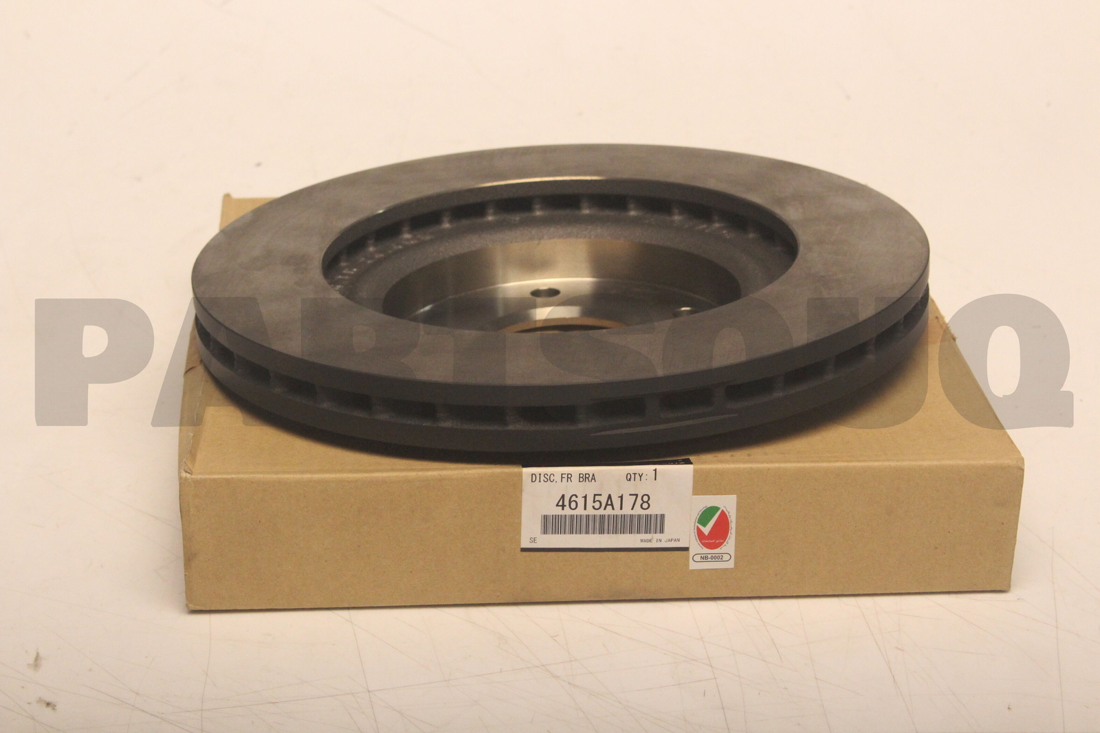 4615A178 Genuine Mitsubishi DISC,FR BRAKE | eBay