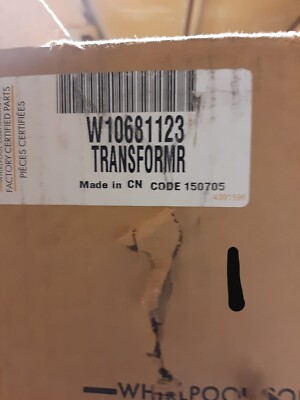Whirlpool Microwave Transformer W10546703 W10754523 W10681123 W10836753 ...