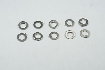 Lot of 10 Key Lock Washer D-Style Keyway 1/4" ID #10 13/32" OD 1/32 ...