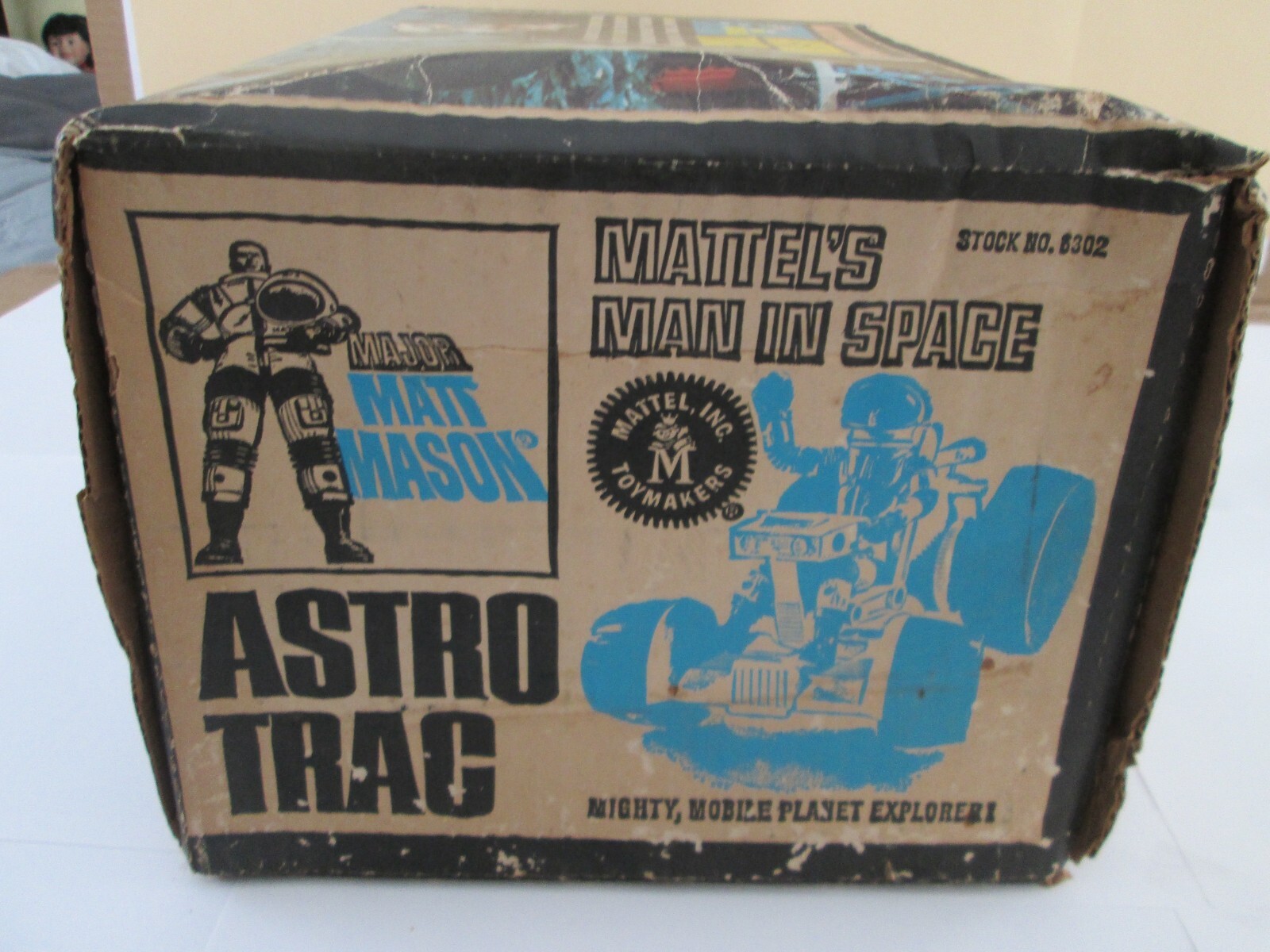 Major Matt Mason ASTRO TRAC box only 1967Plus bonus 1 pair replacement ...