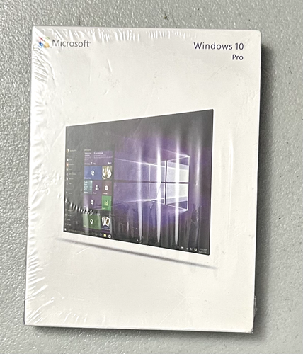 Microsoft Windows 10 Professional 32/64-Bit Retail Box USB Drive Sealed ...