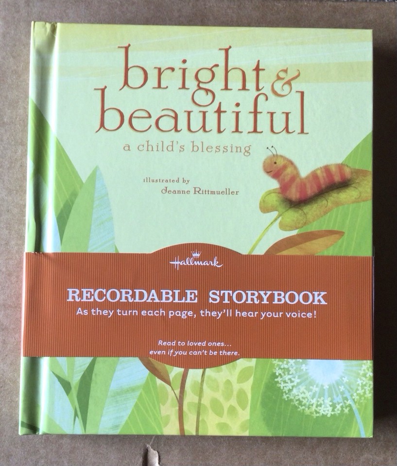 NEW Hallmark Recordable Storybook: BRIGHT & BEAUTIFUL | eBay