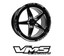 2 VMS RACING V-STAR 17X10 REAR DRAG RACE RIMS WHEELS FOR 11-21 CHEVY ...