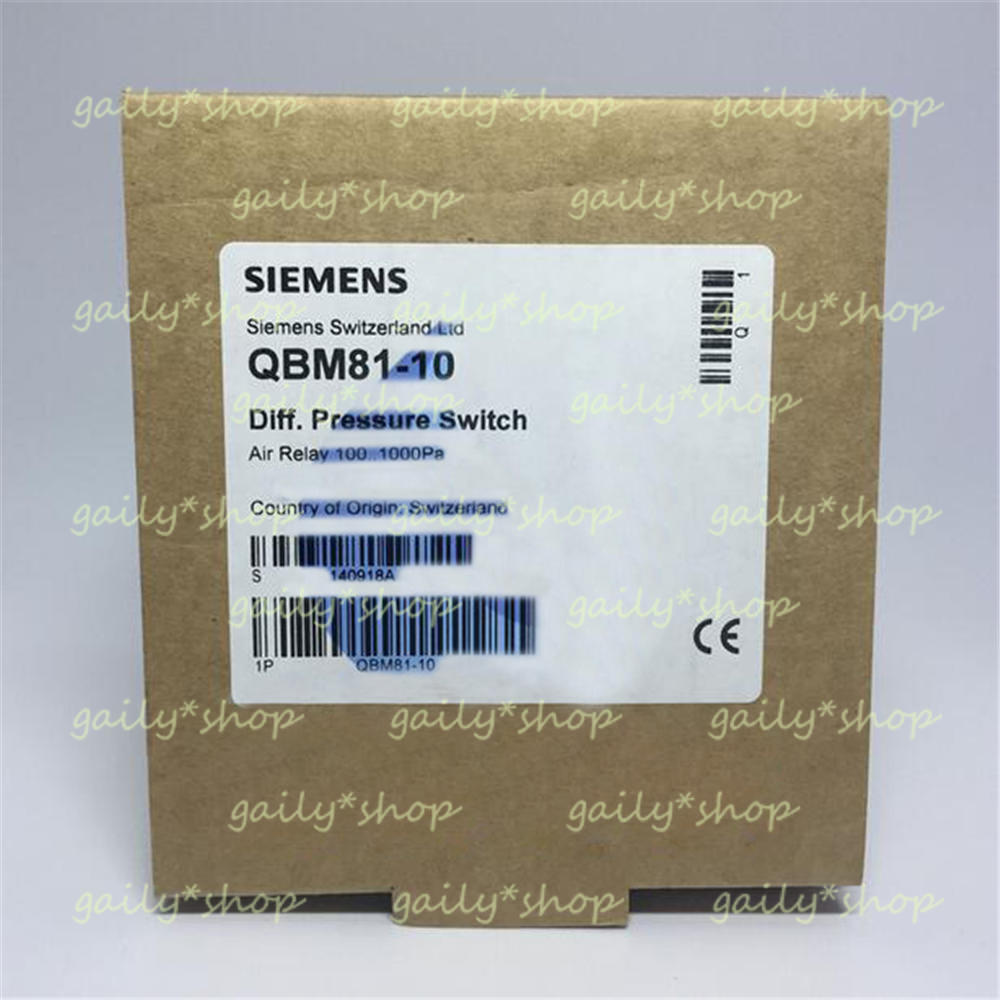 1pcs Siemens Air Differential Pressure Switch QBM81-10 New | eBay