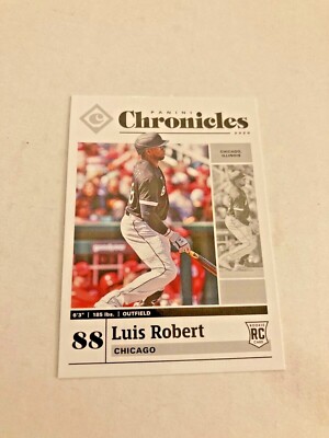 2020 Panini Chronicles Luis Robert Rookie Card #38 Rare | eBay