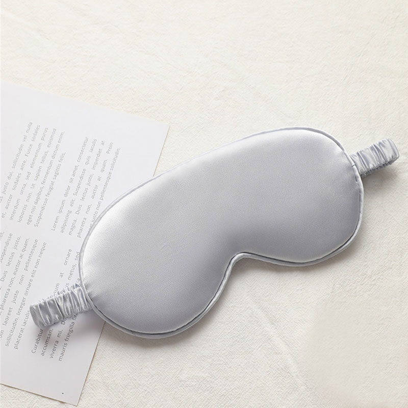 1Pc Silk Sleep Eye Mask Travel Soft Padded Shade Cover Blindfold ...