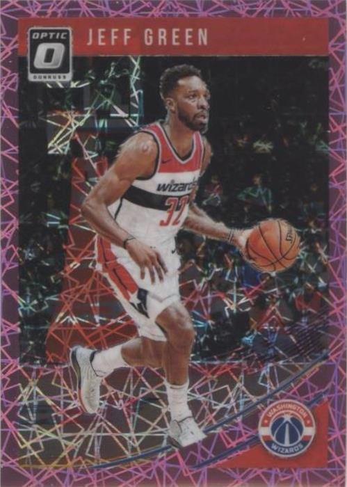 2018-19 Panini Donruss Optic - Jeff Green #133 Pink Velocity Prizm /79 ...