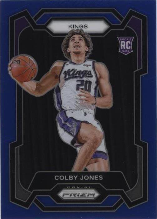 2023-24 Panini Prizm - Colby Jones #160 Blue Prizm /199 (RC) for sale online | eBay