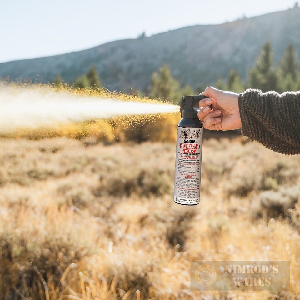 Sabre Frontiersman Max BEAR & MOUNTAIN LION SPRAY 2-Pk 7.9 oz 40ft ...