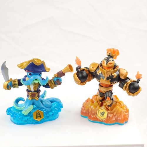 Skylanders Swap Force Blast Zone And Wash Buckler Figure Lot Toys To ...