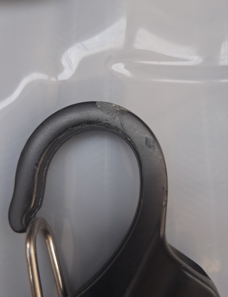 (x5) Sebnux Boat Fender Clip, Anchor Hook - Quick Release, Black ...