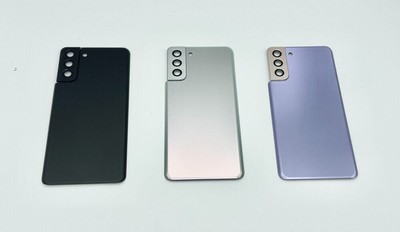 For Samsung Galaxy S21+ Plus Back Glass Cover SM-G996 with Camera Lens ...