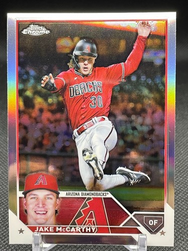 2023 Topps Chrome Jake McCarthy Refractor Baseball Card | eBay