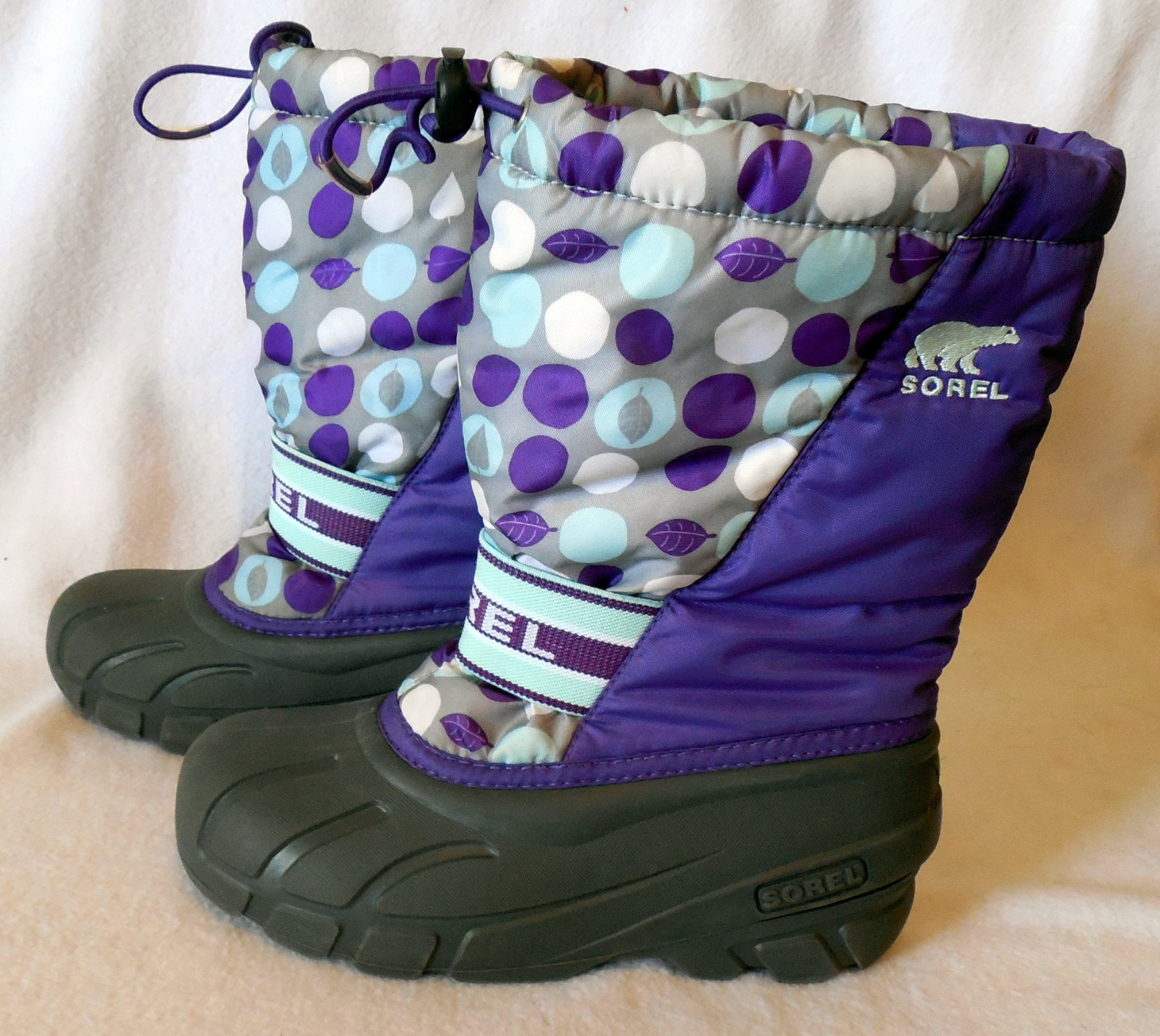 SOREL Ladies WINTER SNOW BOOT size 4 Insulated Removeable Wool Liners ...