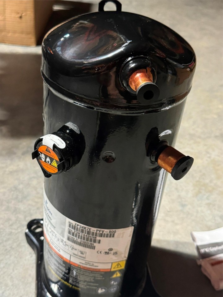 Copeland Scroll Compressor 3 Ton 208-230V 1 Phase R410A ZP34K7E-PFV | eBay