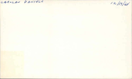 Carolan Daniels Actress Wild Wild West Signed 3" x 5" Index Card | eBay