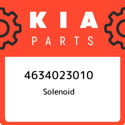 4634023010 Kia Solenoid 4634023010, New Genuine OEM Part | eBay