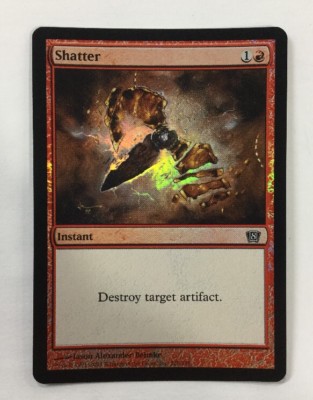 SHATTER MAGIC THE GATHERING 8TH EIGHTH EDITION FOIL CARD IS NEAR MINT ...