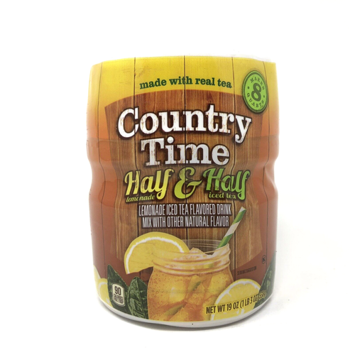 Country Time Half Lemonade & Half Iced Tea Drink Mix 19 Oz for sale ...
