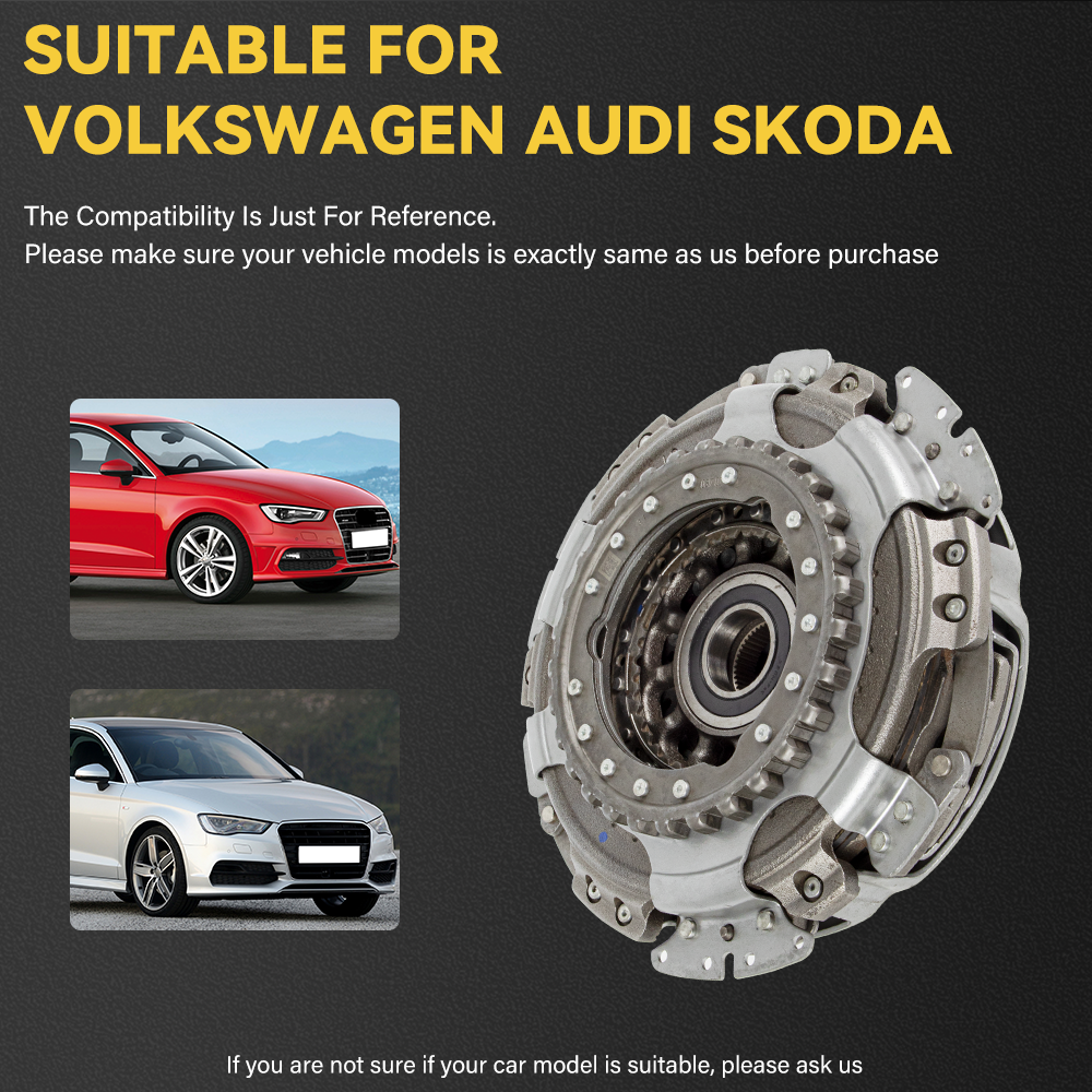 0AM DQ200 DSG Dual Clutch Kit 7speed 0AM198140L 6020006000 For VW Jetta ...