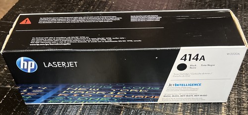 HP 414A Black Toner Cartridge Standard Yield W2020A | eBay