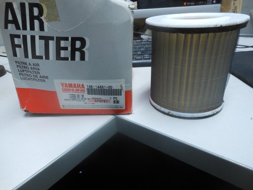 NOS Yamaha OEM Air Cleaner Element 02-06 BT1100 87 FZ700 1AE-14451-00 ...
