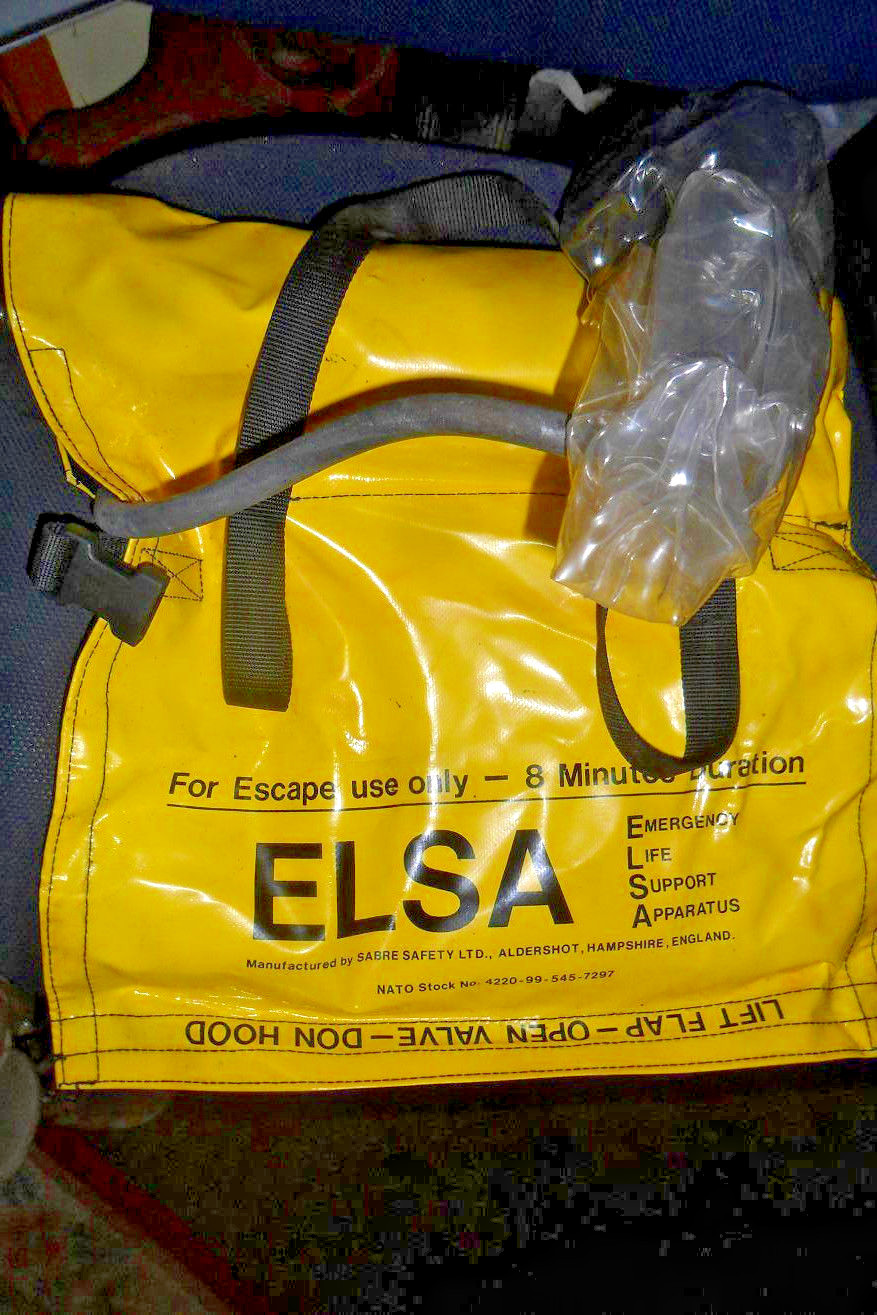 Elsa Sabre Emergency Life Support Fire Fighting Apparatus 4220-99-545 ...