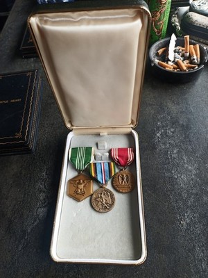 VINTAGE LOT MILITARY Merit Medal awards ribbons pins AIR FORCE Joint ...