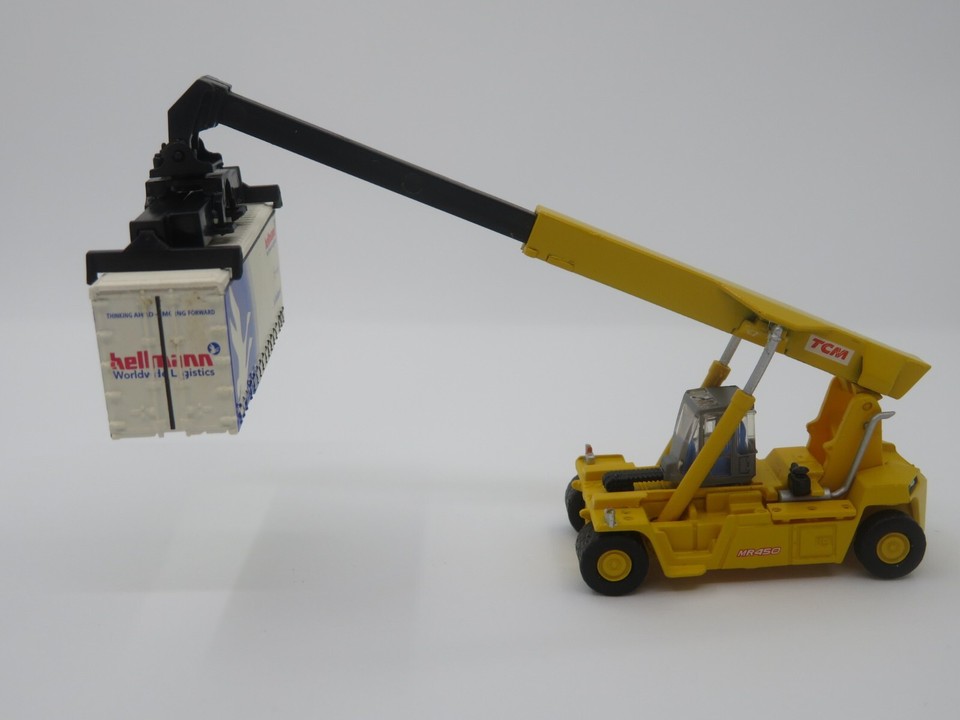 N scale 1:150 Vehicle Construction Container Reach Stacker NEW | eBay