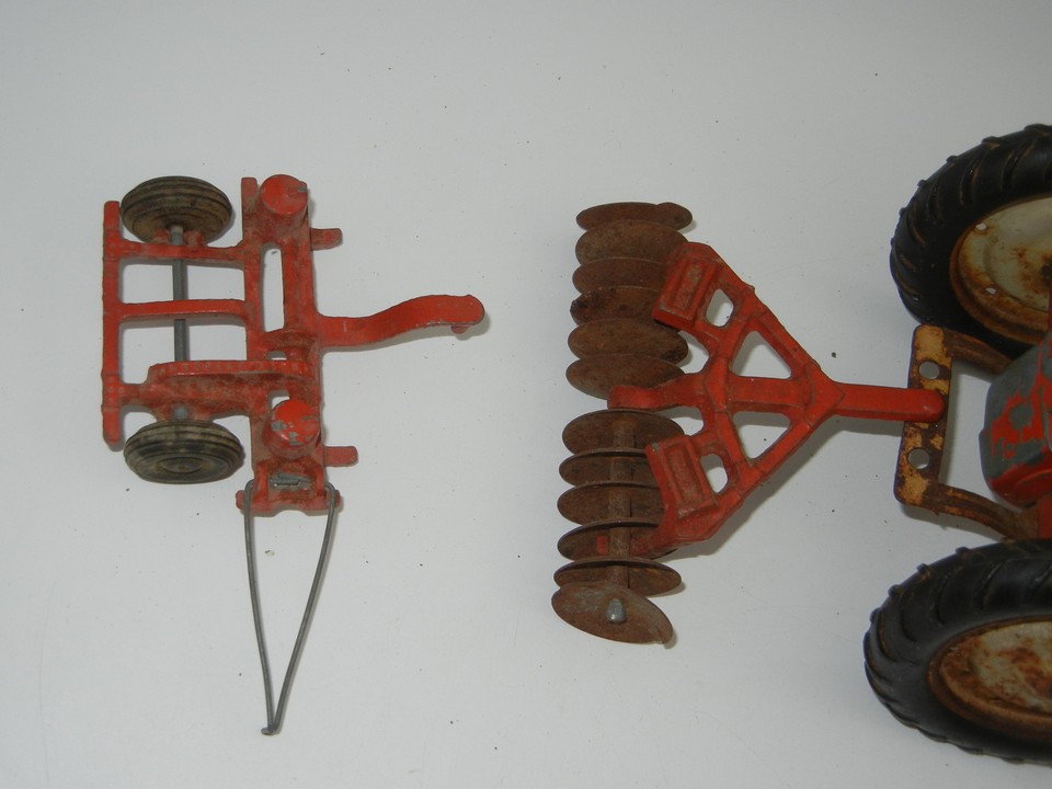 Vintage Toy Farm Implements Tru Scale Tractor Disc Cast Iron Metal | eBay