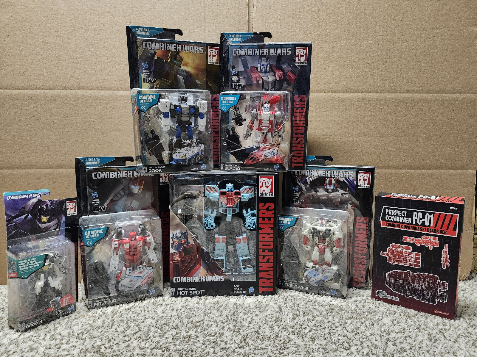 Hasbro Transformers Combiner Wars Defensor Complete w/Groove & PC-01 | eBay