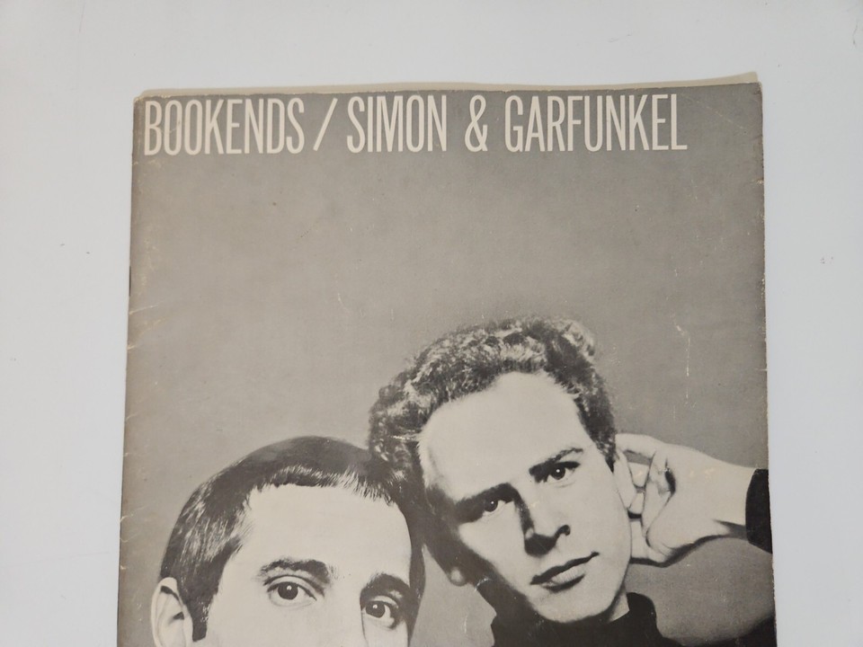 Vintage 1968 Simon & Garfunkel Bookends Piano Vocal Sheet Music Book ...