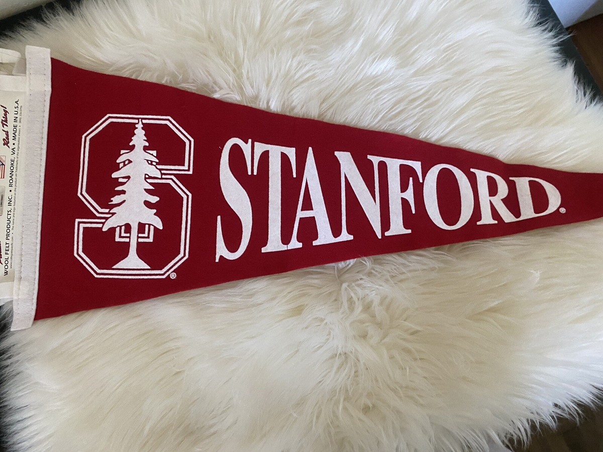 Banderín De La Universidad De Stanford Diseño De Mascota Con Forma