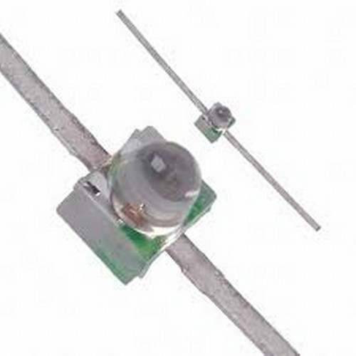 Axial LED Green Dome x 10pcs 40mcd Reverse Mounting Lay PCB HLMP-6505 ...