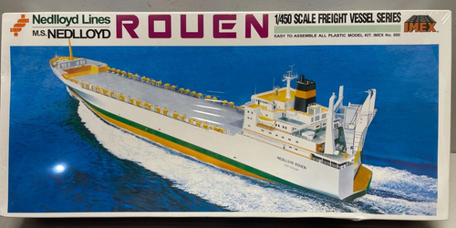 IMEX MS Nedlloyd Lines Model Kit ROUEN Ship 1/450 Scale Freight Vessel ...