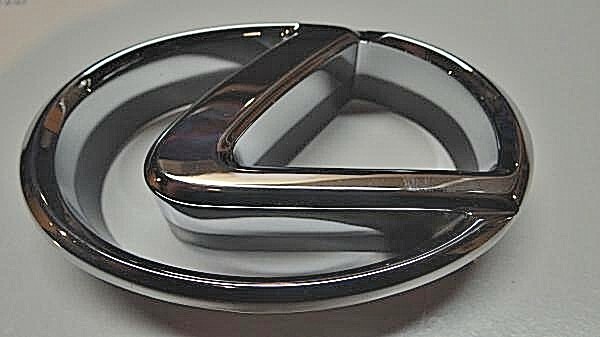 NEW LEXUS LS400 FRONT GRILLE EMBLEM CHROME 1995 1996 1997 1998 1999 ...