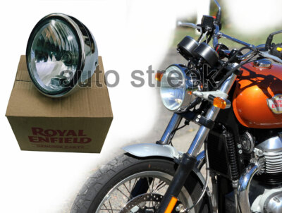 Genuine Royal Enfield GT Continental & Interceptor 650 Chrome Headlamp ...