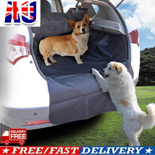 Waterproof AU 2 In1 Car Rear Back Seat Cover Pet Dog Boot Cargo Liner ...